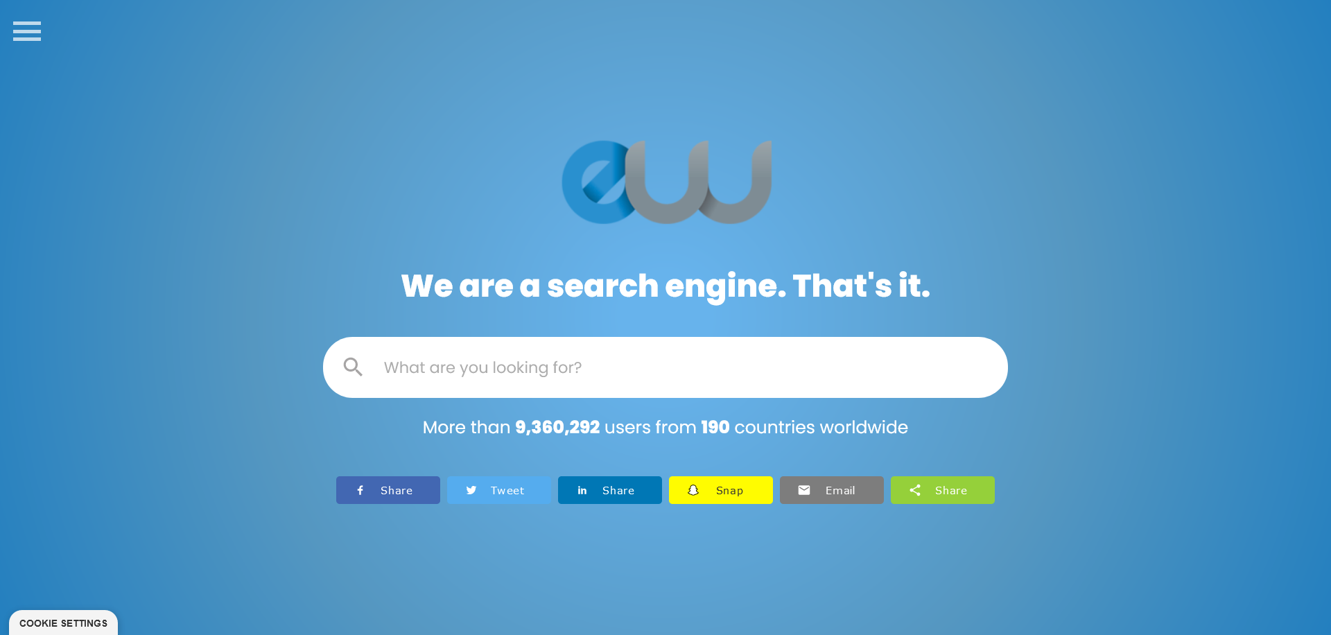 GTech Booster • Entireweb Search Engine receives UI update
