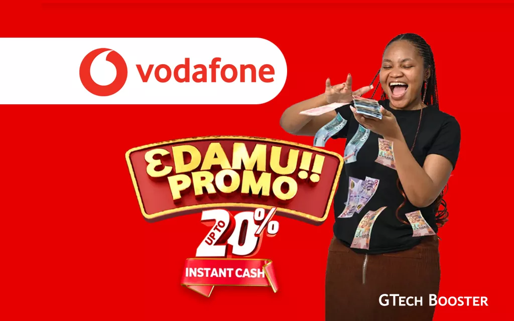 GTech Booster • Vodafone Ghana offering 20% cashback on reload with ...